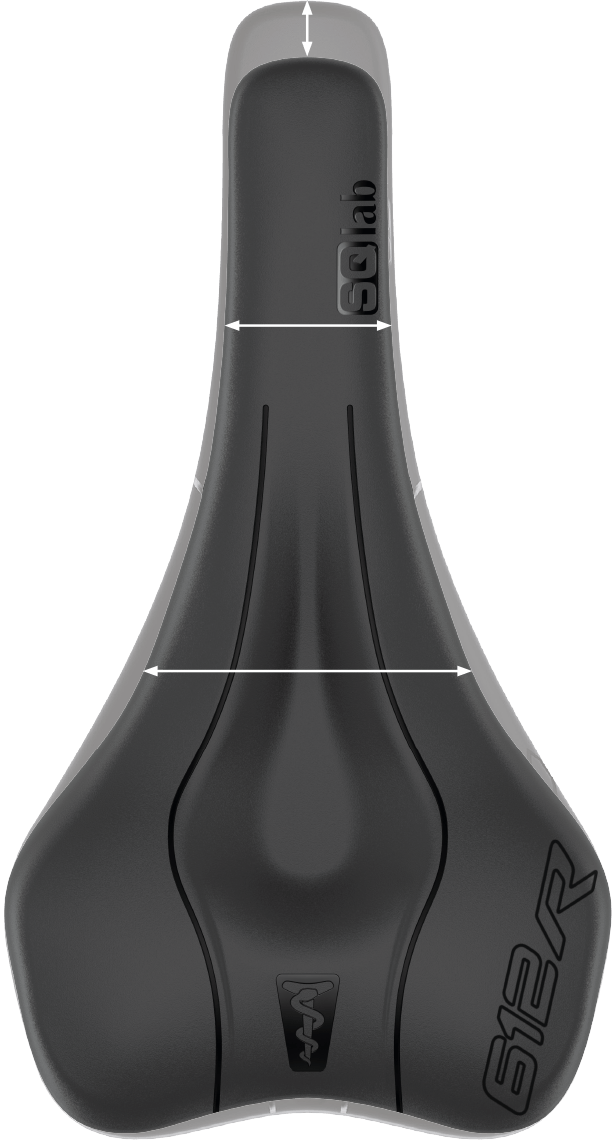 Siodełko SQLAB 612 ERGOWAVE® R Carbon | CentrumRowerowe.pl