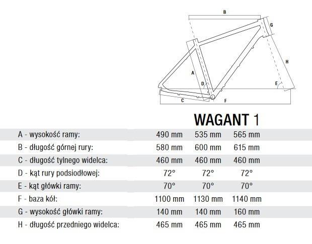 Rower trekkingowy ROMET Wagant 2017 | CentrumRowerowe.pl