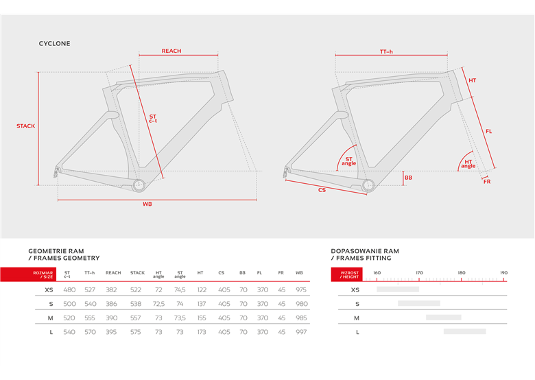 Rama szosowa ACCENT Cyclone Carbon | CentrumRowerowe.pl