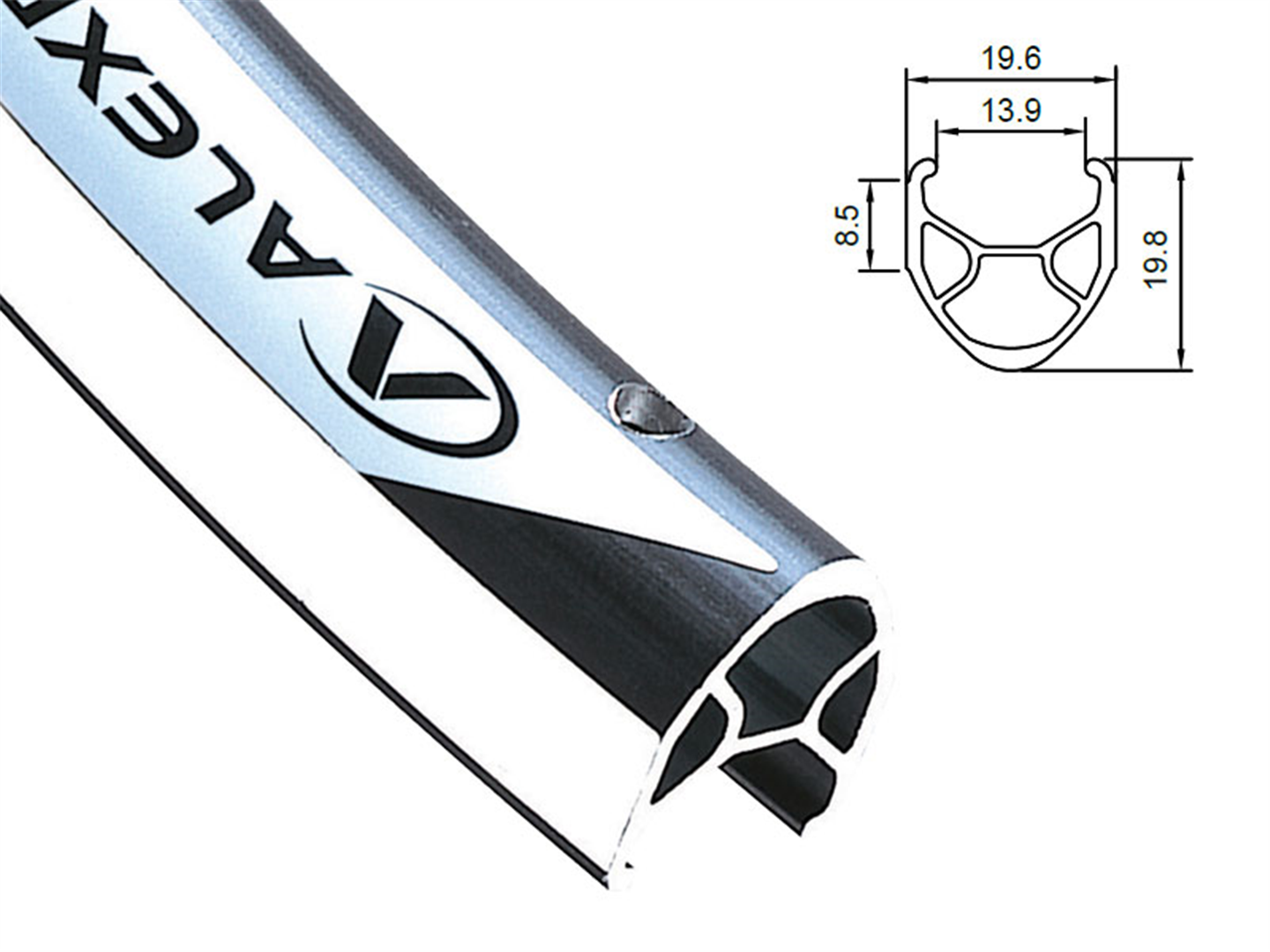 Obręcz ALEXRIMS R450 - CentrumRowerowe.pl