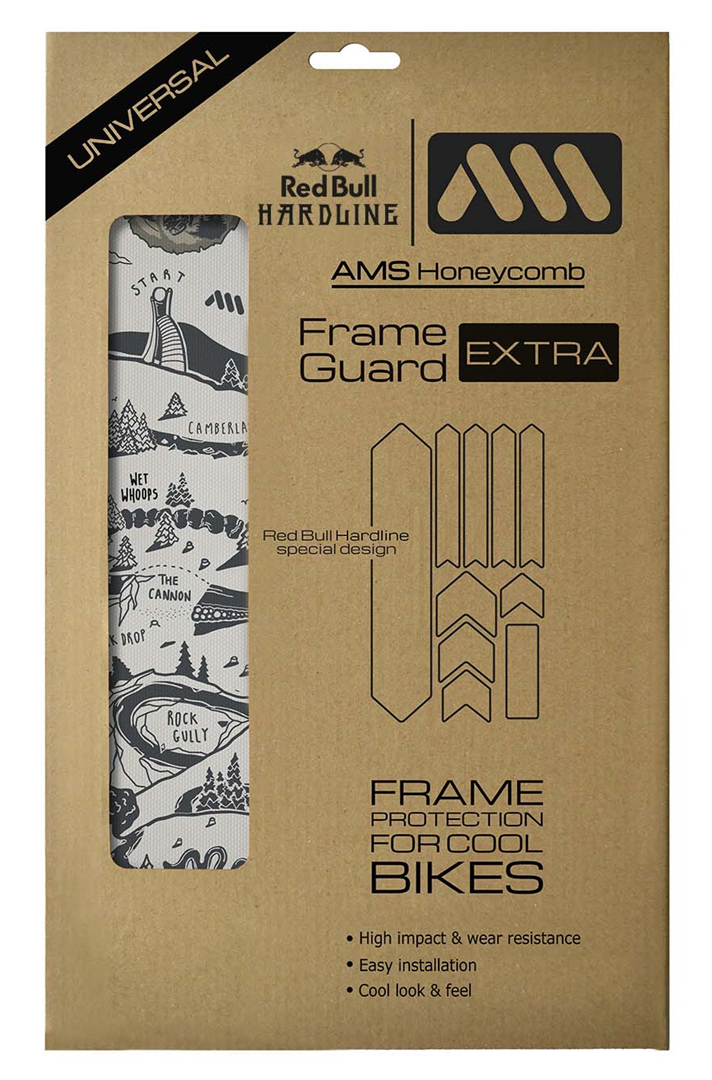 Naklejki ochronne ALLMOUNTAINSTYLE Red Bull Hardline | CentrumRowerowe.pl