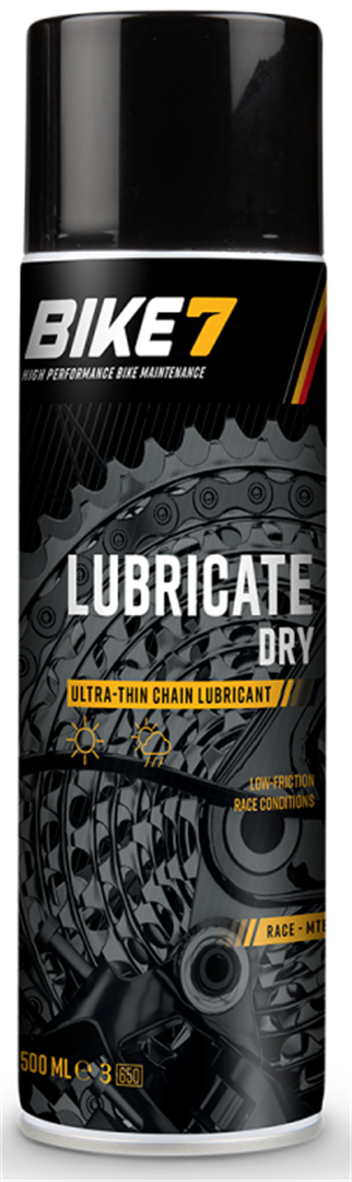 Smar do łańcucha BIKE7 Lubricate Dry | CentrumRowerowe.pl