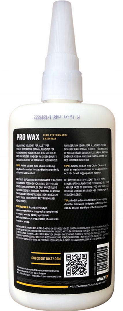Wosk do łańcucha BIKE7 Pro Wax | CentrumRowerowe.pl