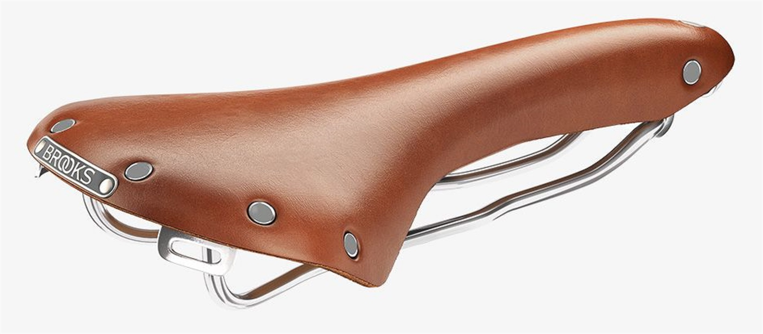 Siodełko BROOKS Leather Swallow B15 | CentrumRowerowe.pl