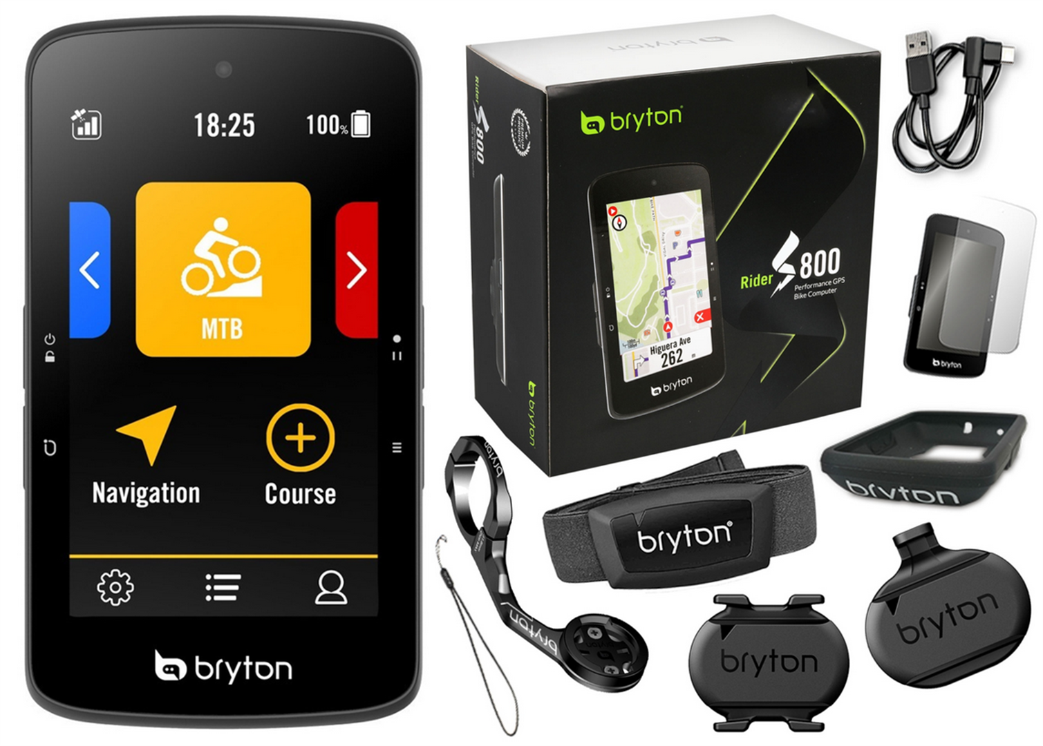 Nawigacja rowerowa BRYTON S800T | CentrumRowerowe.pl