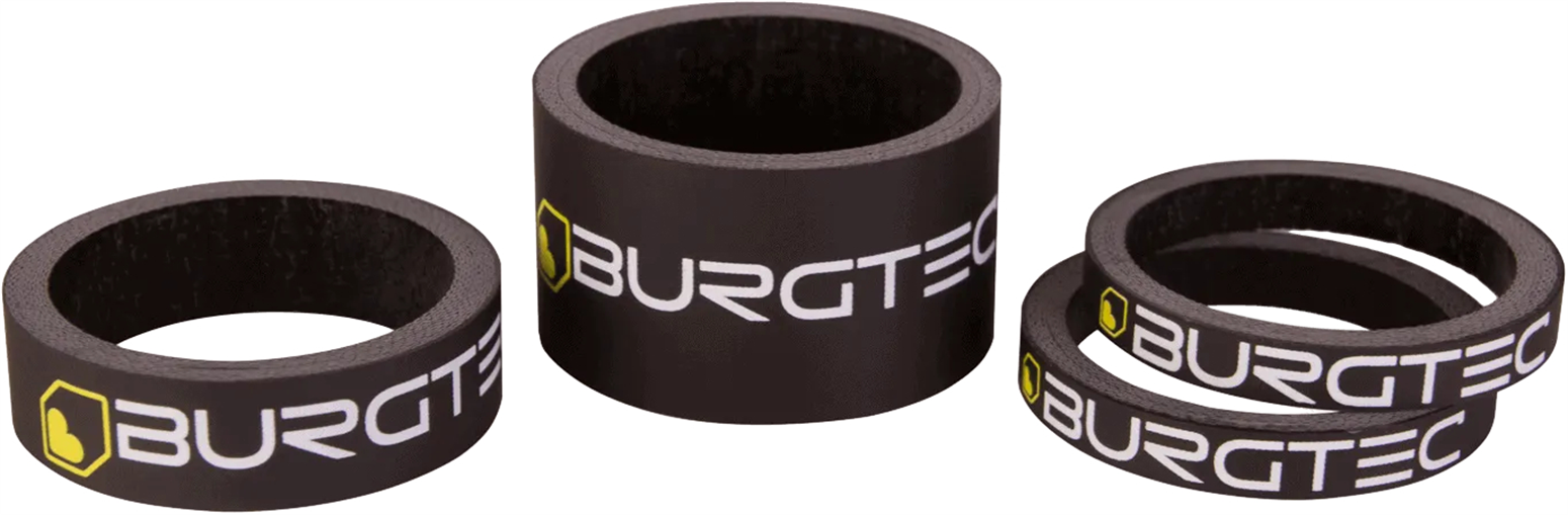Podkładki dystansowe BURGTEC Spacer Kit Carbon | CentrumRowerowe.pl