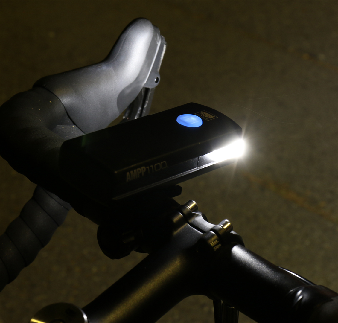 Zestaw lampek rowerowych CATEYE HL-EL1100RC AMPP 1100 / HL-EL88RC AMPP ...