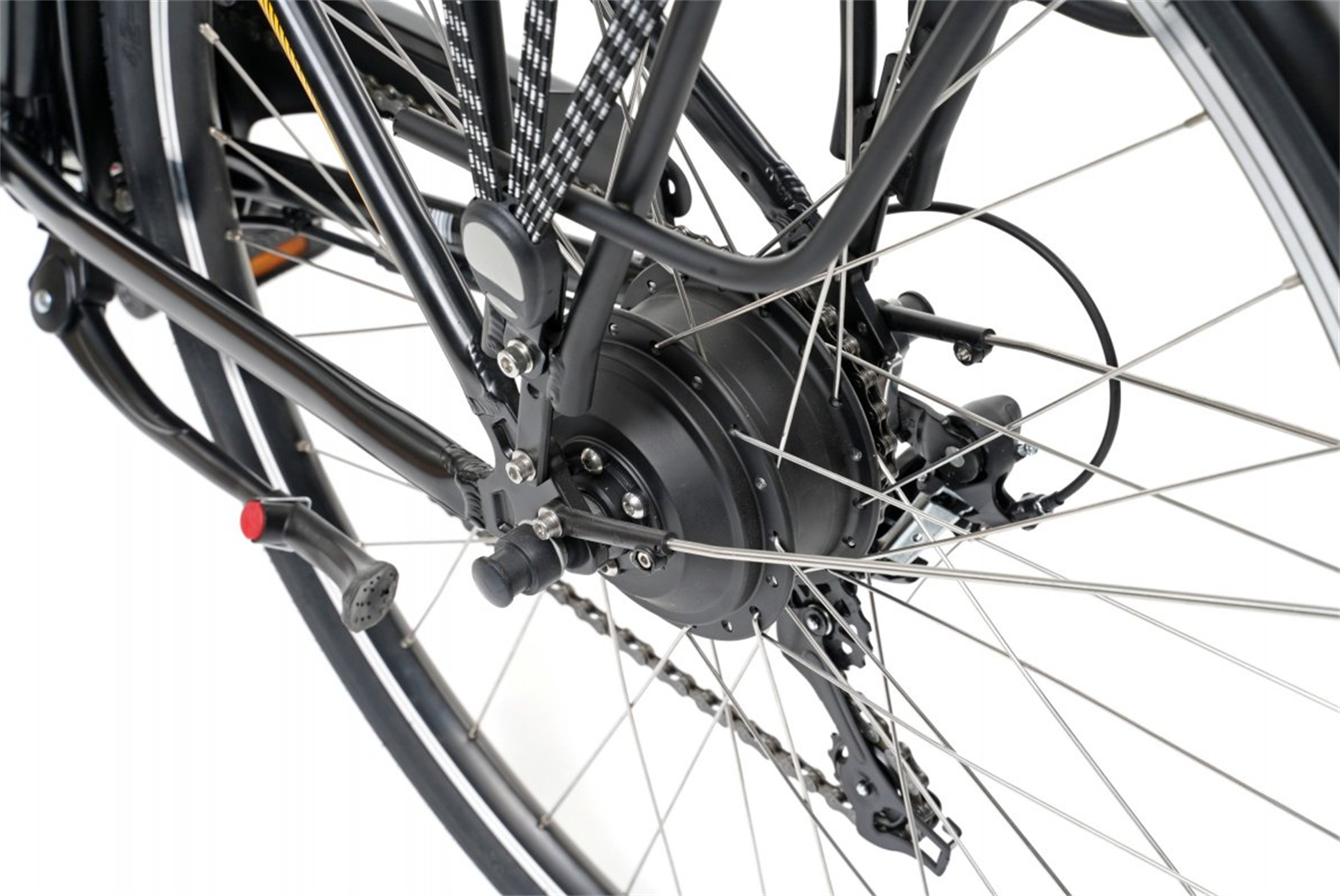 Rower elektryczny ECOBIKE Basic Black - CentrumRowerowe.pl