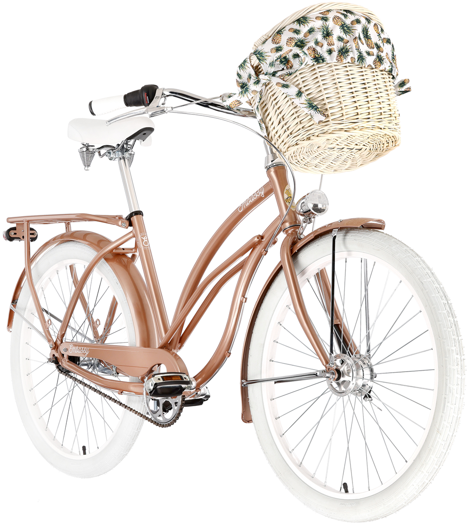 Rower miejski damski EMBASSY Goldie | CentrumRowerowe.pl
