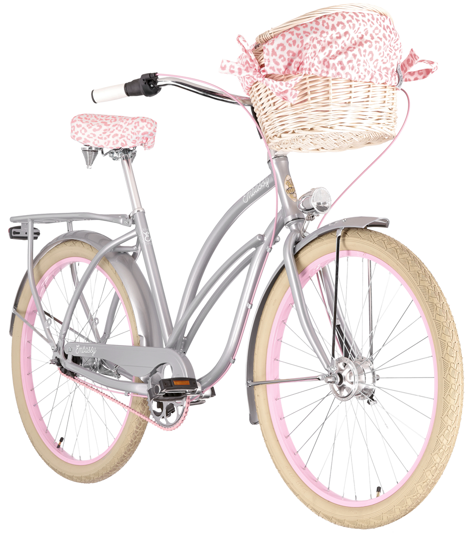Rower miejski damski EMBASSY Mon Amour Deluxe | CentrumRowerowe.pl