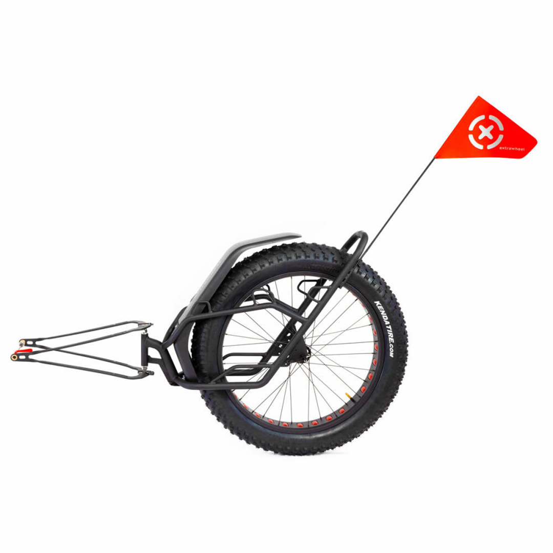Przyczepka bagażowa EXTRAWHEEL Mate Solo 26x4" | CentrumRowerowe.pl