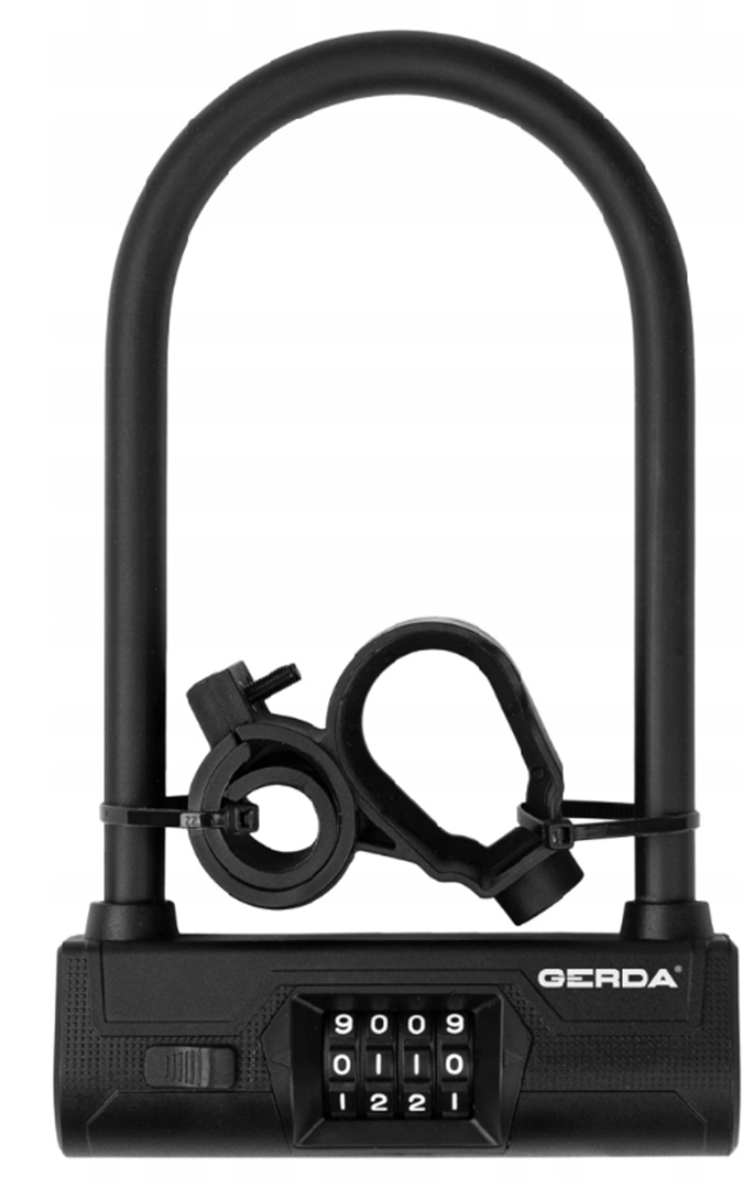 Zapięcie U-lock GERDA Ultra Combo 245/153C | CentrumRowerowe.pl