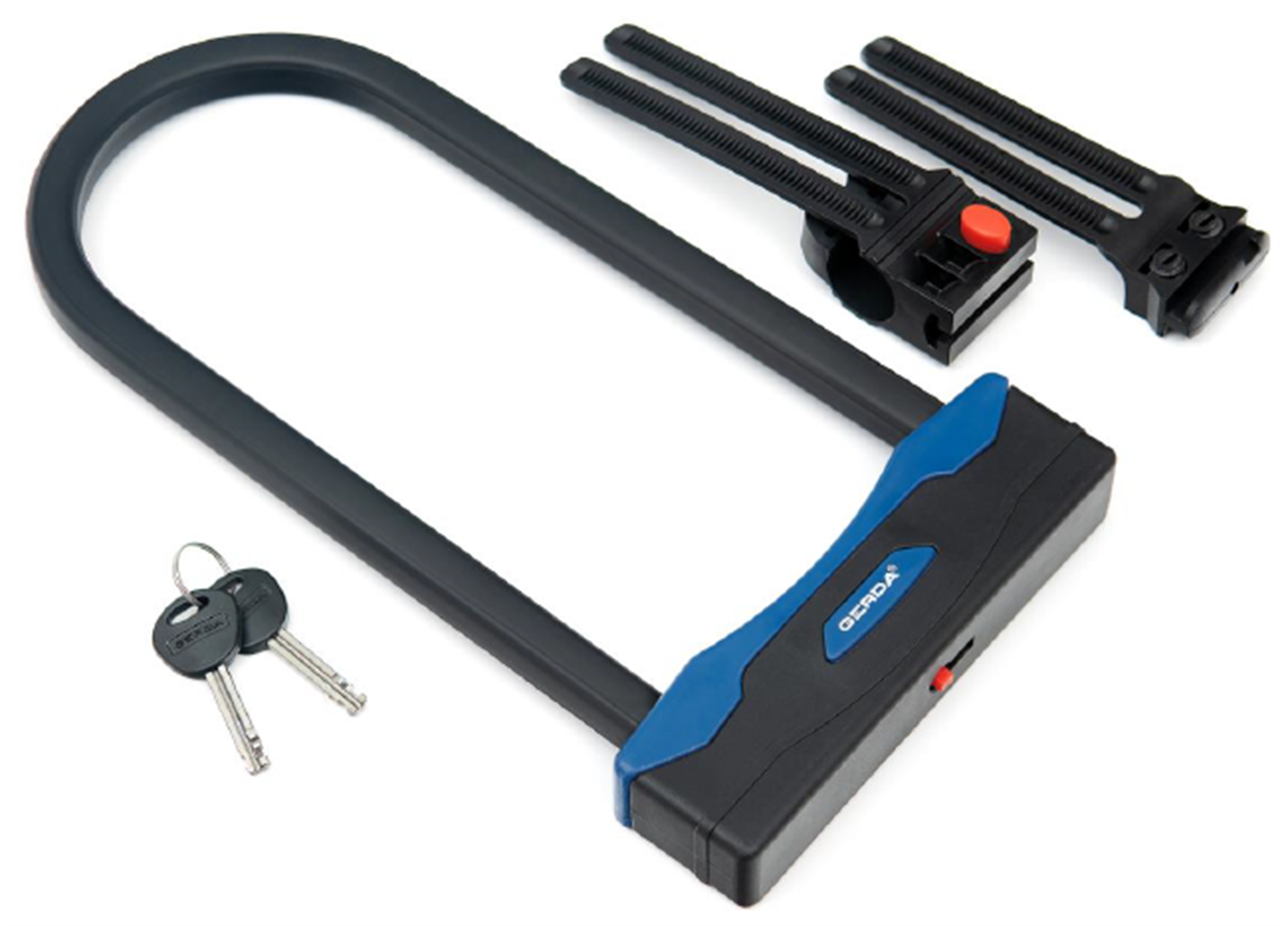 Zapięcie U-lock GERDA Ultra Strong Plus 320/165L | CentrumRowerowe.pl