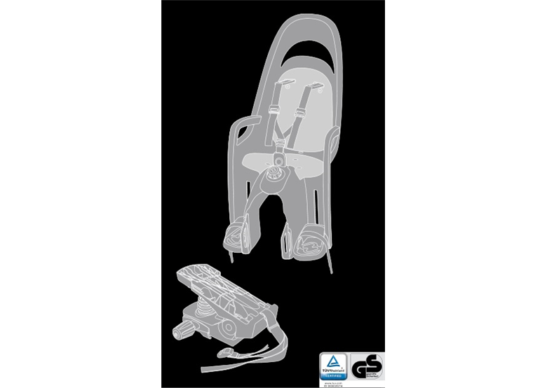 Fotelik HAMAX Caress Adapter - CentrumRowerowe.pl