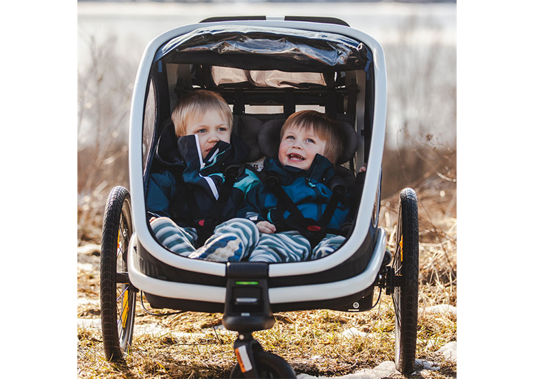 Przyczepka HAMAX Outback Twin | CentrumRowerowe.pl