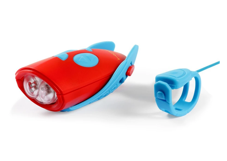 Klakson rowerowy z funkcją lampki HORNIT Mini (new) | CentrumRowerowe.pl