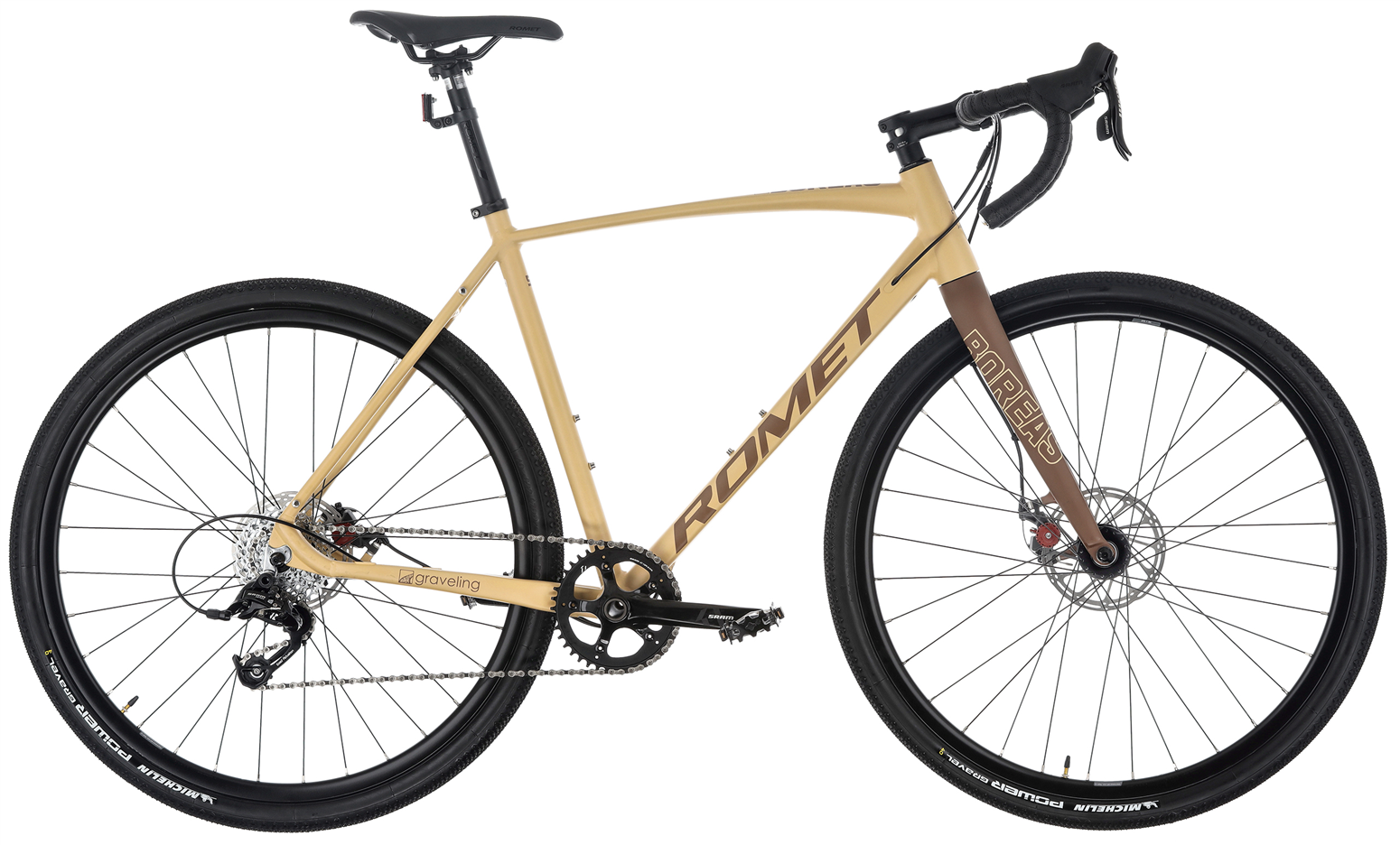 Rower gravel ROMET Boreas 1 - CentrumRowerowe.pl