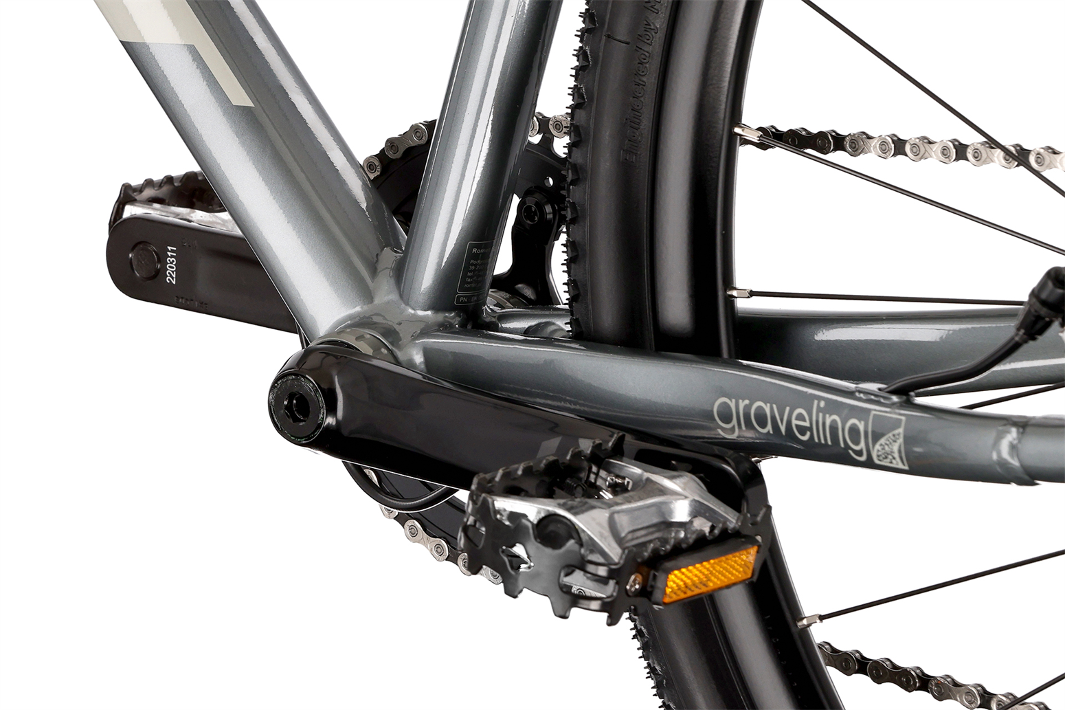 Rower gravel ROMET Boreas 1 Lite - CentrumRowerowe.pl