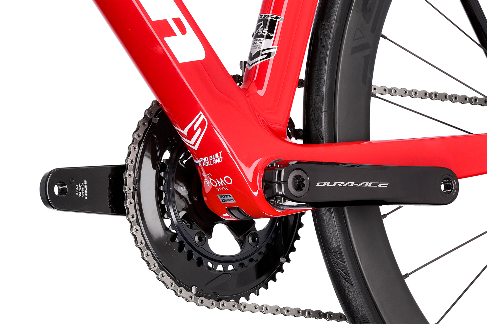 Rower szosowy SENSA Giulia Evo Integrale Red-on-Black LTD Dura Ace Di2 ...