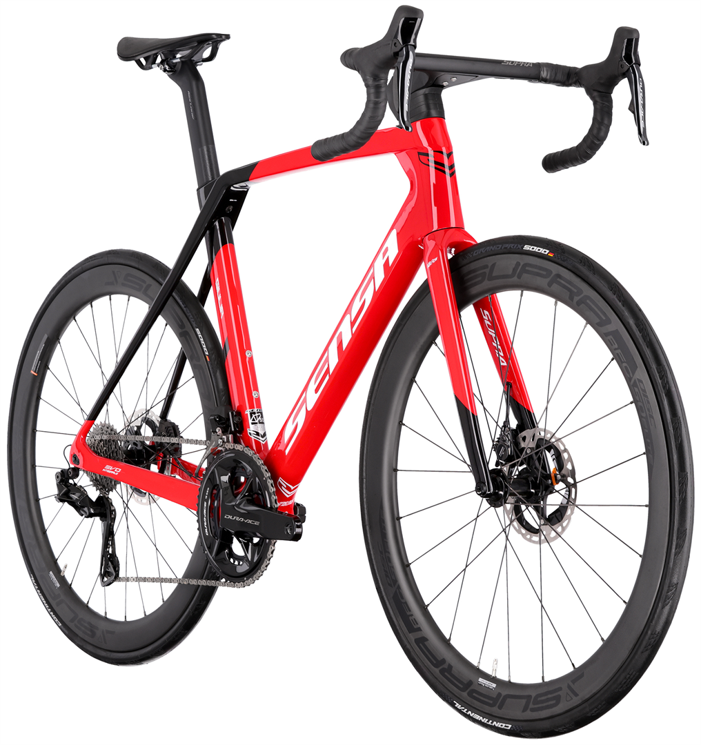 Rower szosowy SENSA Giulia Evo Integrale Red-on-Black LTD Dura Ace Di2 ...