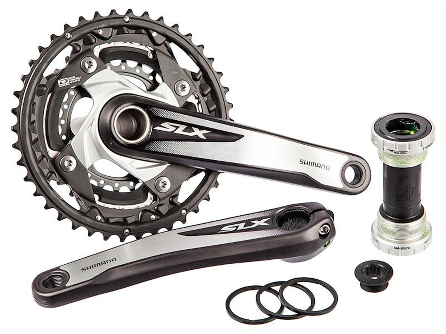 Mechanizm korbowy SHIMANO SLX FC-M670 | CentrumRowerowe.pl