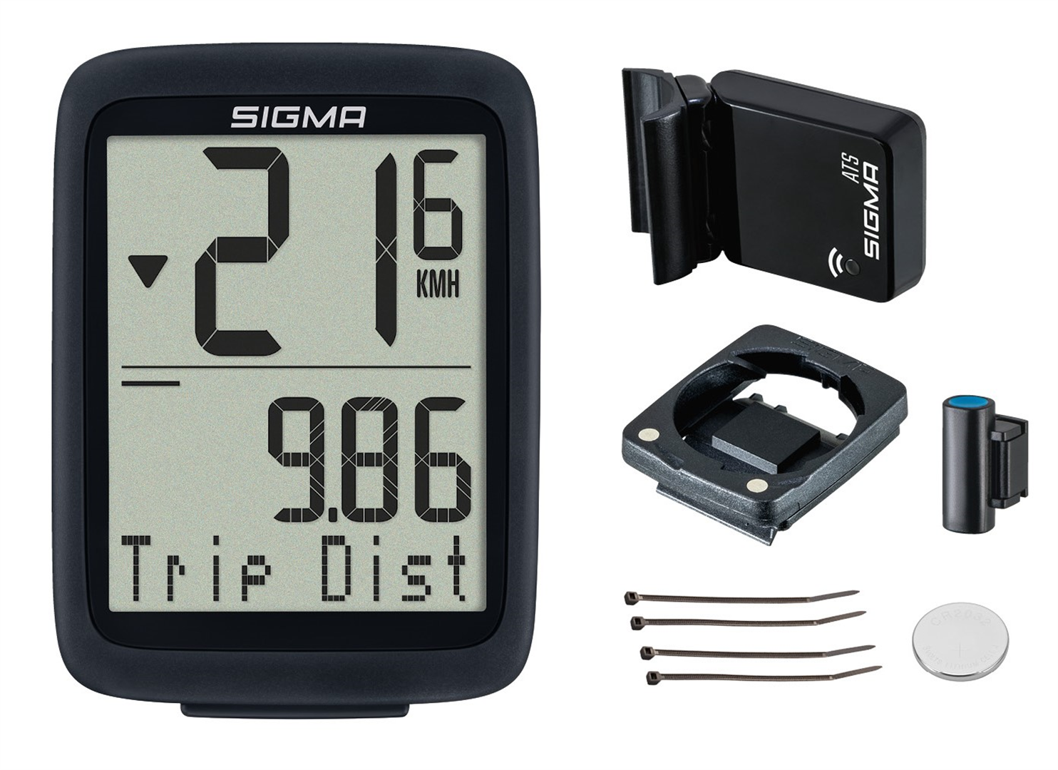 Licznik rowerowy bezprzewodowy SIGMA BC 8.0 WL ATS | CentrumRowerowe.pl