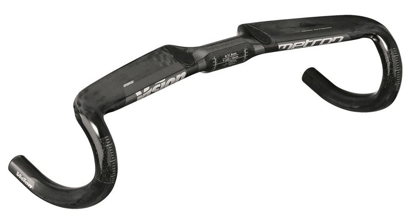 Kierownica szosowa VISION Metron 4D Flat MAS - CentrumRowerowe.pl