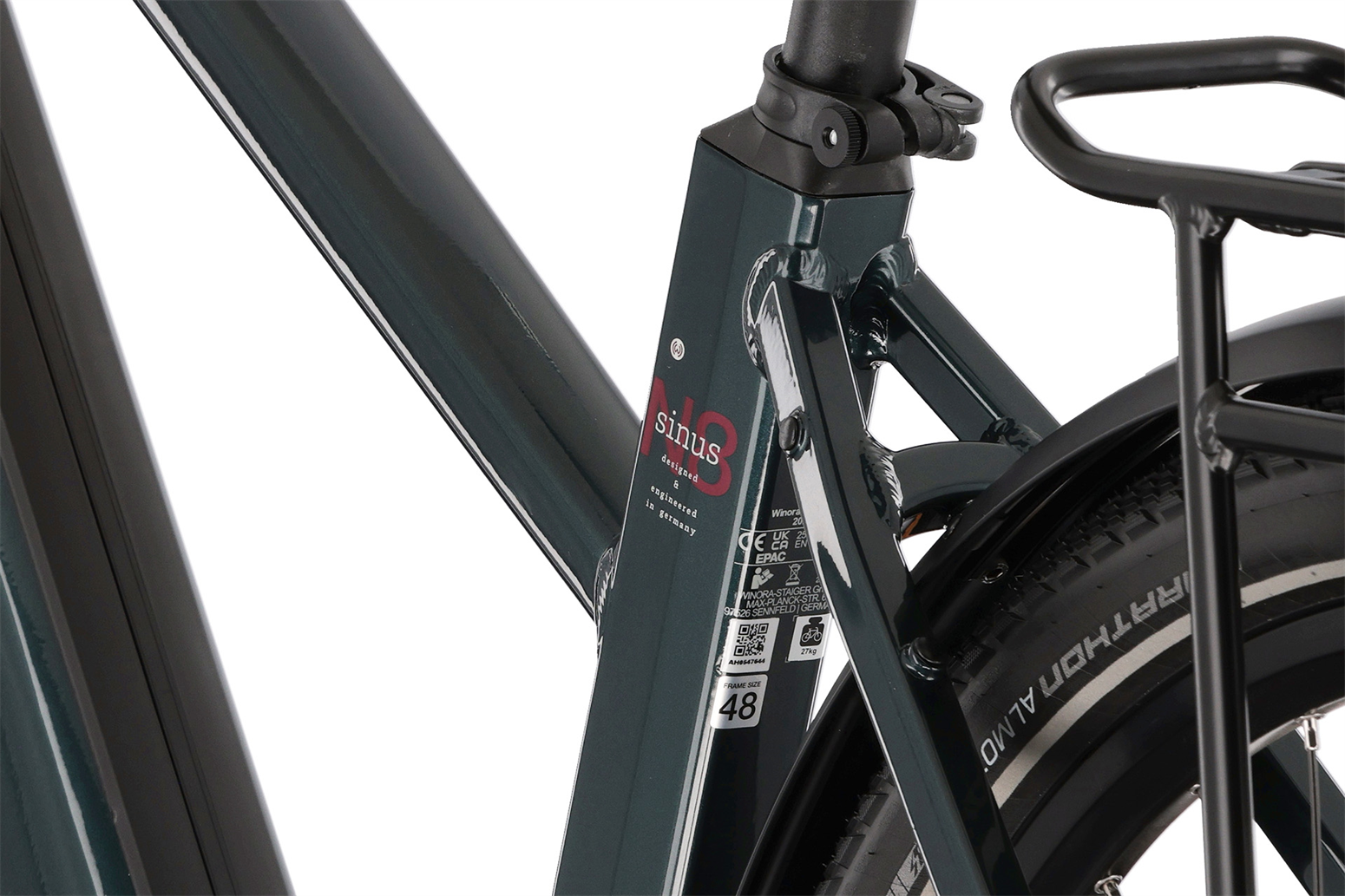 Rower elektryczny WINORA Sinus N8 | CentrumRowerowe.pl